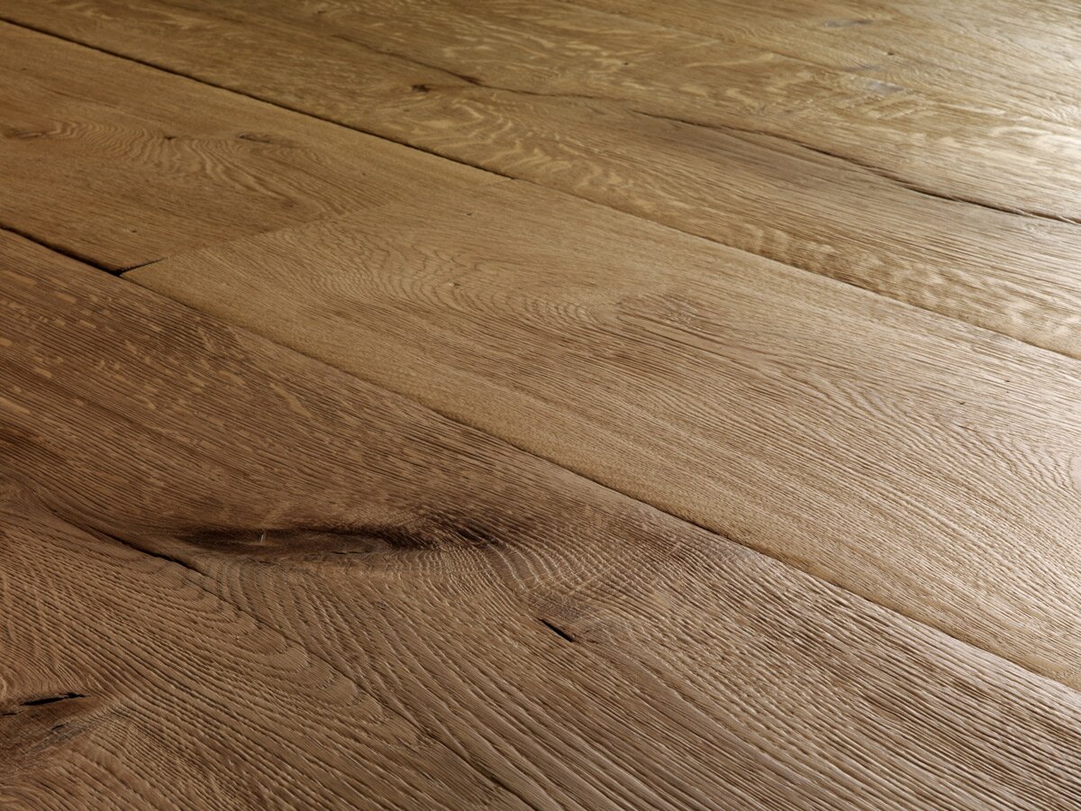 Un magnifique parquet en chêne rustique - Kadolog