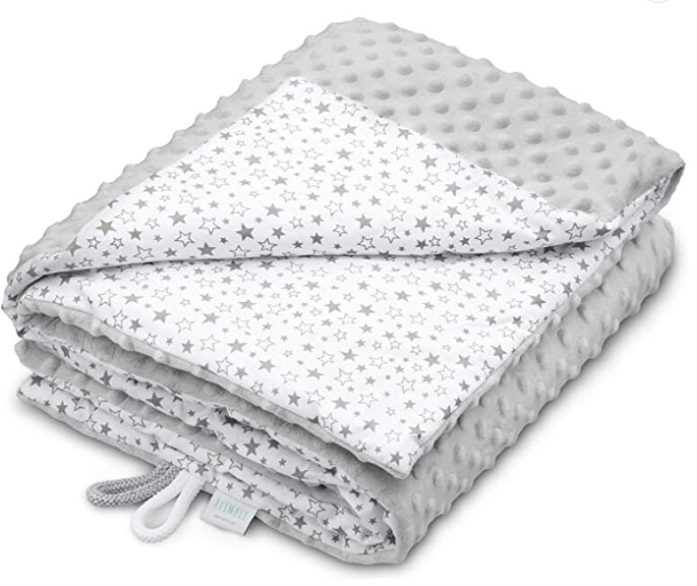 EliMeli Couverture Minky pour bébé, de qualité supérieure, super douce ...