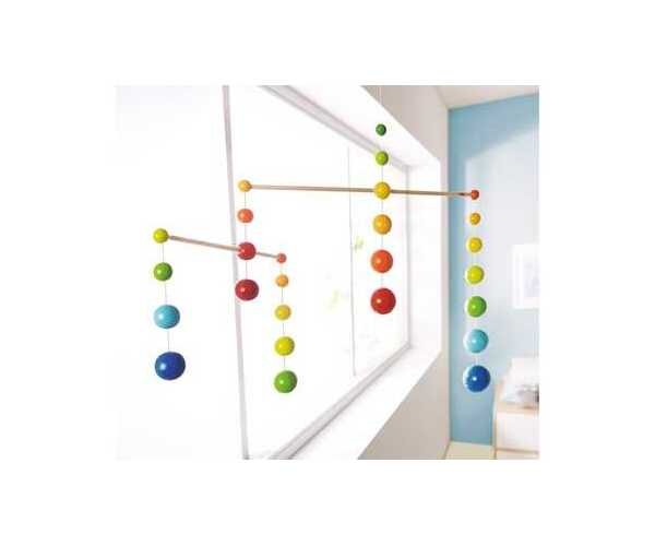 Mobile boules arc-en-ciel - Haba - Haba - Kadolog