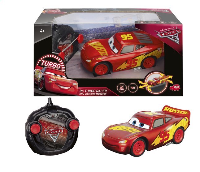 Dickie Toys voiture RC Disney Cars 3 Turbo Racer Flash McQueen ...