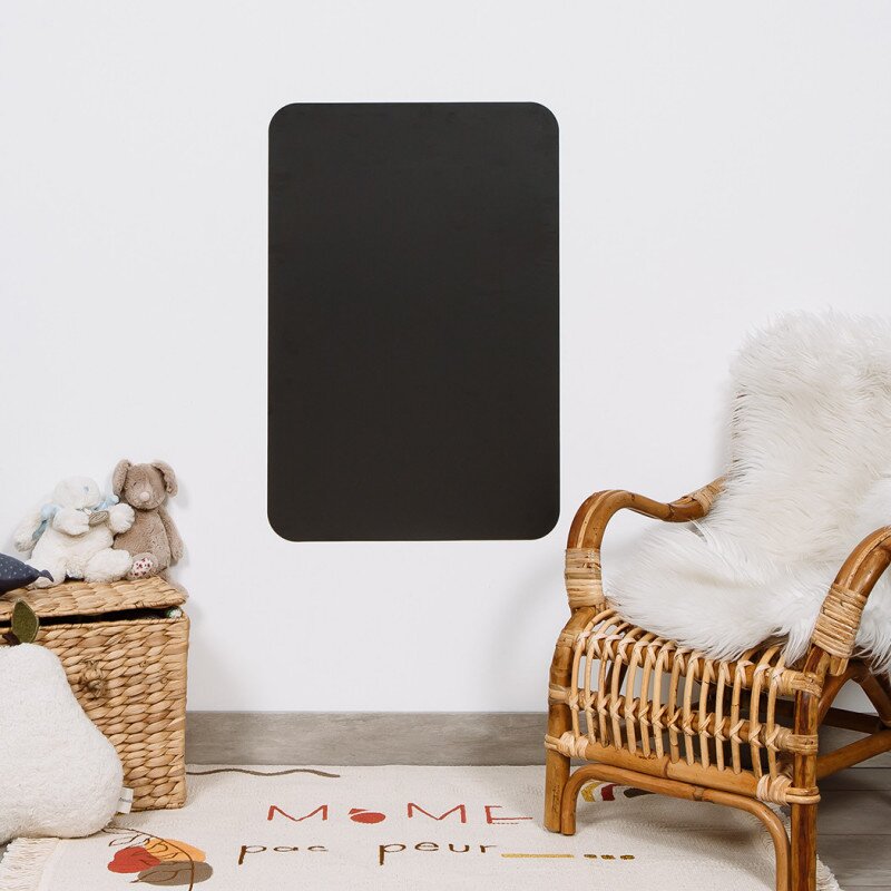 tableau mural magnétique repositionnable en forme de rectangle - Kadolog