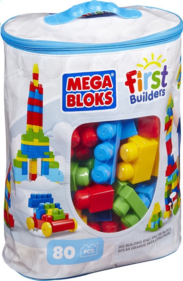 Mega Bloks First Builders Big Building Bag - 80 pièces - Kadolog