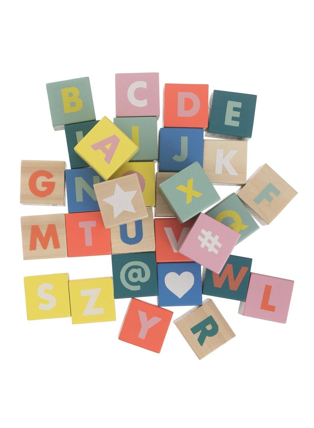 Blocs alphabet en bois - Kadolog